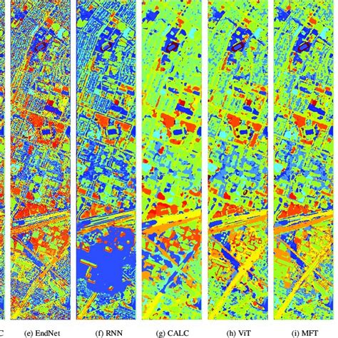 Classification Maps Of Different Methods For The Houston2013 Dataset