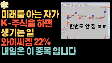 5월 첫 거래일 부터 대박 났습니다 내일도 대박 효자종목 공부해 봅시다0 Youtube