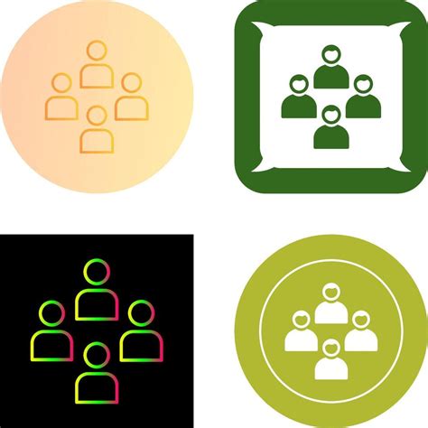 Network Group Icon Design 44185782 Vector Art At Vecteezy