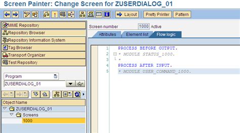 Sap Business Technicalssap Abap Programming Sap Modules Module Pool Programming Example