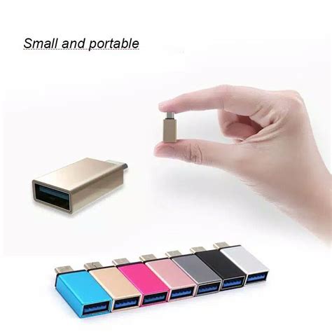 Jual Micro USB To USB Port Type C To USB Port OTG Plug Sambungan Adaptor Konektor Shopee