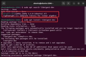 How To Install Eigen C Library On Ubuntu 22 04 Or 20 04
