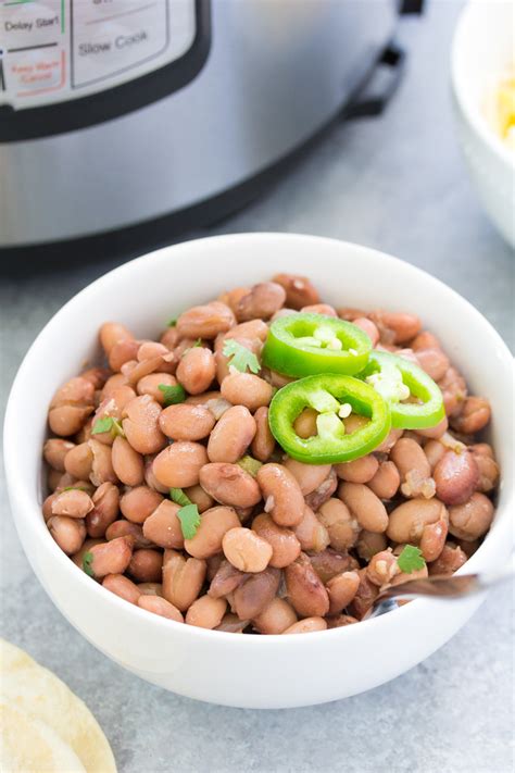 Instant Pot Pinto Beans No Soak And Soaked Options