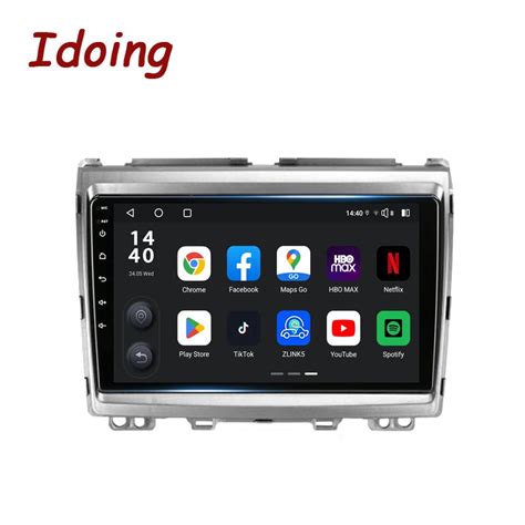 Idoing 9inch Android 13 Radio Head Unit Qualcomm Chip For Mazda Mpv Ly
