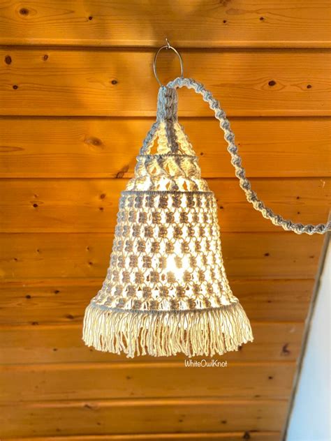 PDF Pattern Macrame Chandelier Macrame Lampshade DIY Pattern Etsy