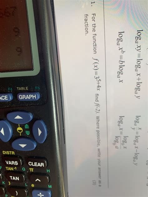 Solved Loga G X Log Y Loga Xy Loga X Loga Y Loga Chegg Com