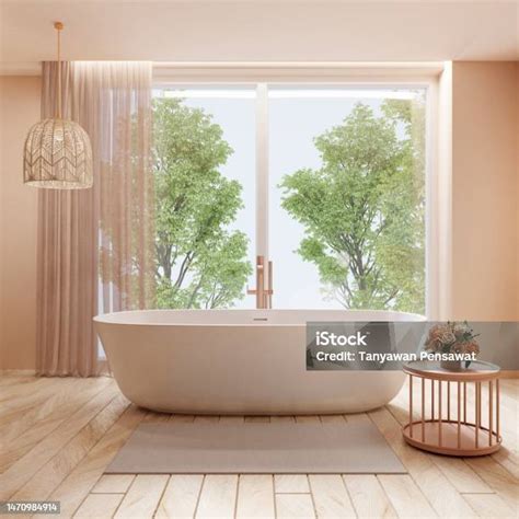 현대적인 분홍색 욕실 쾌적함 창문 옆에 숨겨진 조명3d 렌더링 0명에 대한 스톡 사진 및 기타 이미지 0명 3차원 형태 개수대 Istock