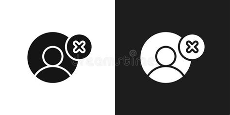 Delete User Icon Logo Set Vector Stock Vector Illustration Of Pictogram Symbol 332900515