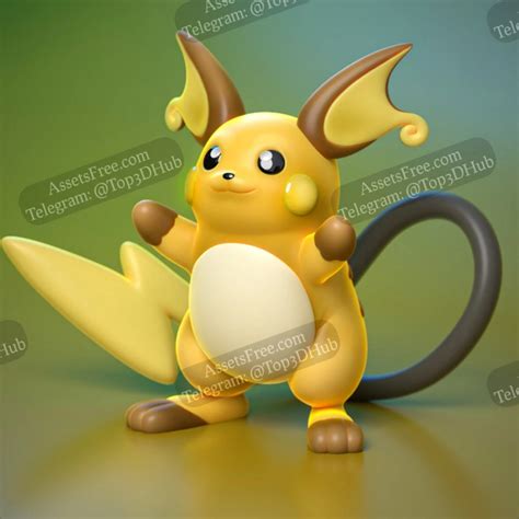 Raichu Free High Quality Models