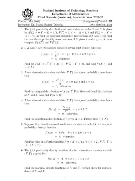 Assignment Iii Pdf Estimation Theory Standard Deviation