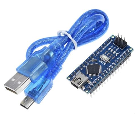 Характеристики Контроллер Arduino Nano V30 Atmega328p гнездо Mini