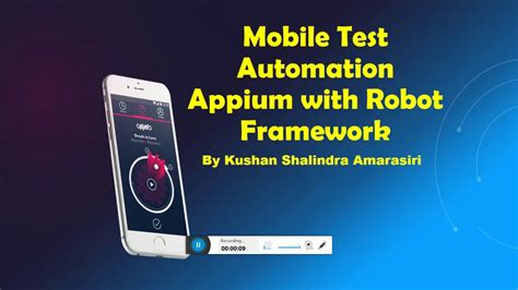 Mobile Test Automation With Appium And Robot Framework Youtube