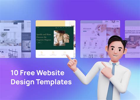 10 free website design templates