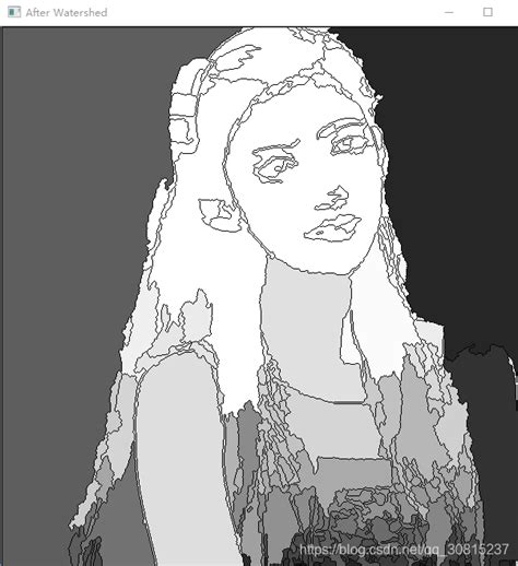 Opencv3学习（72）——图像分割之二（分水岭算法watershed）watershed 算法 Csdn博客