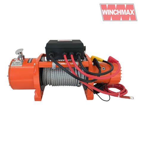 9000lb 4082kg 12v Winch En14492 Compliant 24m X 9mm Wire Rope