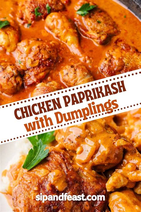 Hungarian Chicken Paprikash Recipe Artofit