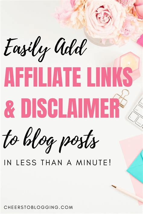 How To Add Affiliate Links Disclaimer To Blog Posts Without Plugins