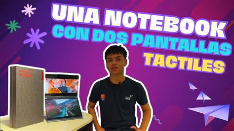 Una Notebook Con Dos Pantallas Táctiles Lenovo Yogabook 9i Youtube