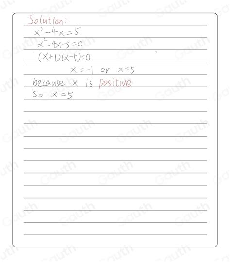 Solved When 4 Times A Positive Number Is Subtracted From The Square Of The Number The Result