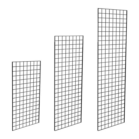 Black Grid Mesh Panel Wire Wall Grid Black Gridwall
