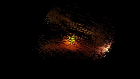 Glowing Moving Particles Gathering In Sphere Animation Abstract