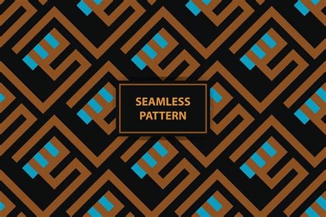 Geometric Seamless Pattern Simple Vector Graphic Background 34636012