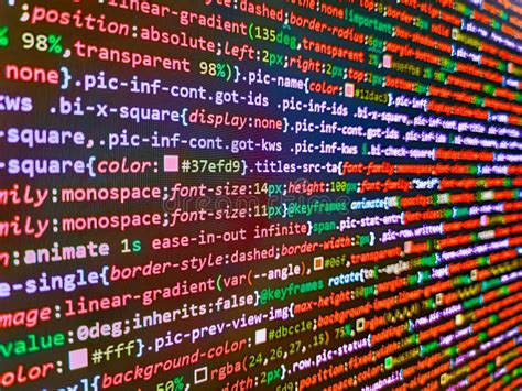 Binary Computer Code Background Abstract Programmer Occupation Programming Text On Dark