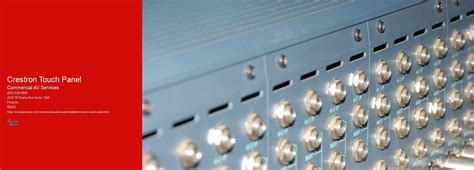 Crestron Touch Panel