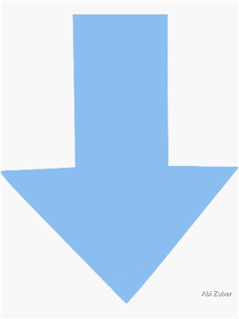 Avatar Aang Arrow Sticker For Sale By Zuber Lab Redbubble