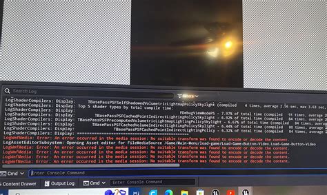 Getting This Error When I Try To Play The Video I Just Uploaded R Unrealengine