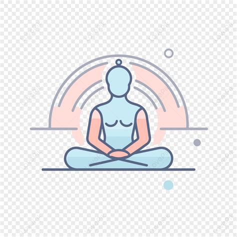 명상하는 사람 Png 일러스트 및 벡터 이미지 무료 다운로드 Lovepik