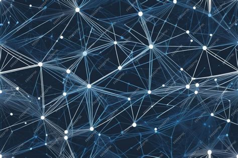 Premium Ai Image Neural Network Seamless Pattern Neural Network Of Nodes And Connections