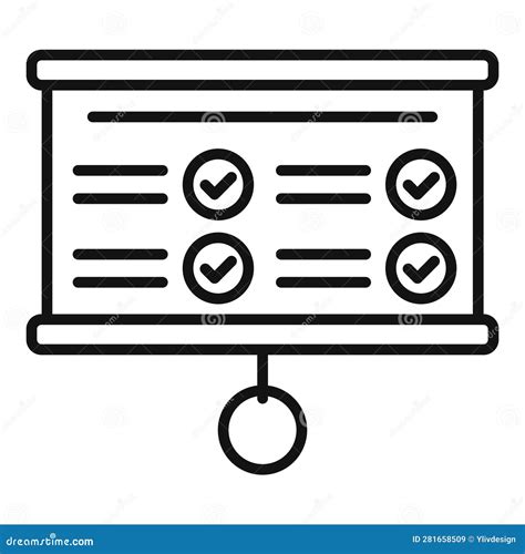 Task Schedule Banner Icon Outline Vector Person Event Stock Vector Illustration Of Vector