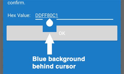 Android Styling Of System Cursor And Text Selection Options Dialog Stack Overflow