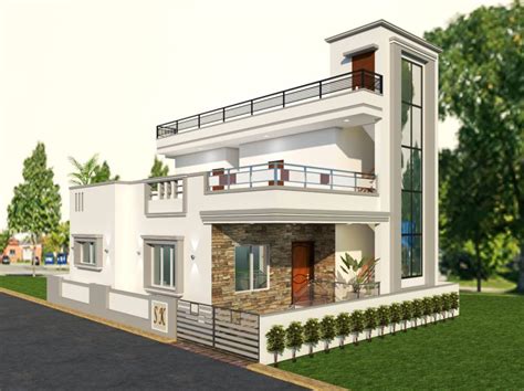 Akash Varude On Linkedin Sketchup Vray 3d Design Residential House Arch Construction…