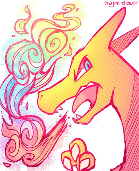 Charizard By Crayon Chewer Charizard Is Awesome Pokemon Drawings
