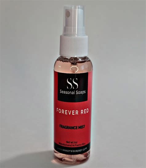 Forever Red Fragrance Mist W Seasonal Soaps