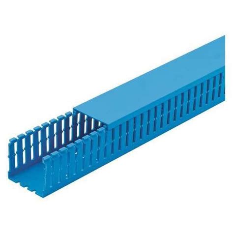 Panduit Base Wiring Duct Type F Narrow Intrinsic Blue 2 X 4 X 1