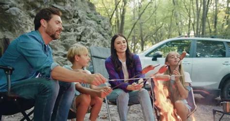 Smiling Family Father Mother And Son Dau Stock Video Pond