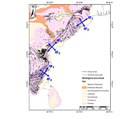 21 The Calculated Paleo Stress Analysis From Meso Scale Fracture Data Download Scientific