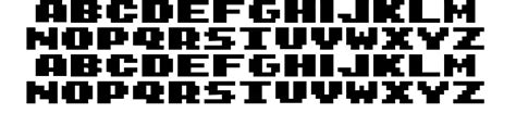 8 Bit Arcade Font By Damien Gosset Fontriver