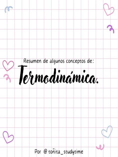 Termodinámica Pdf Termodinámica Temperatura