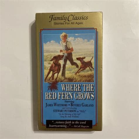 Where The Red Fern Grows Vhs 1997 New Factory Sealed 95163910631 Ebay