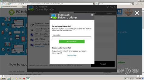 Malware Analysis Driver Updater En Lp19 Php Malicious Activity Any Run
