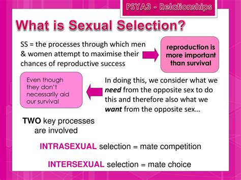 Evolution And Sexual Selection Ppt Download