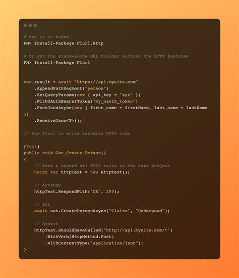 Mohamad Dbouk On Linkedin Flurl Dotnet Webdev