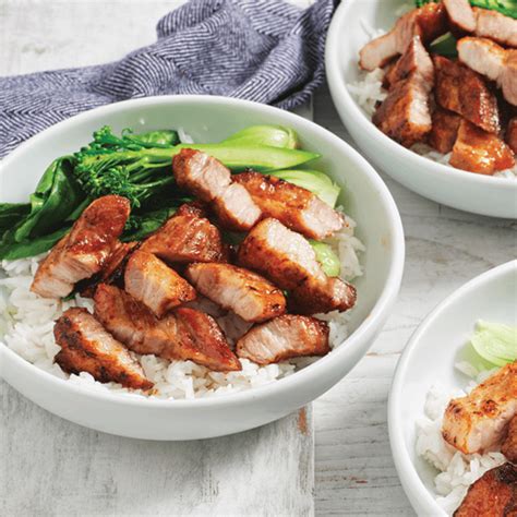 Sticky Glazed Pork Rashers Recipe Otway Pork