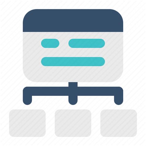 Flowchart Hierarchy Seo Sitemap Structure Icon Download On Iconfinder