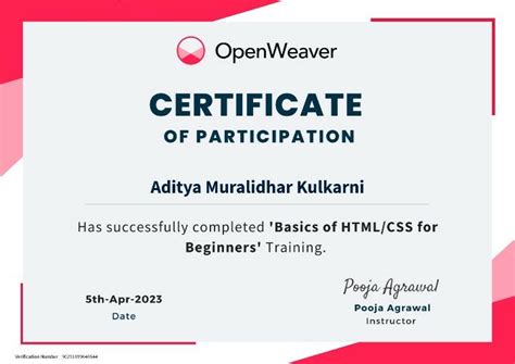 Aditya Kulkarni On Linkedin I Am Happy To Share That I Am Completed Training On Python As Well As