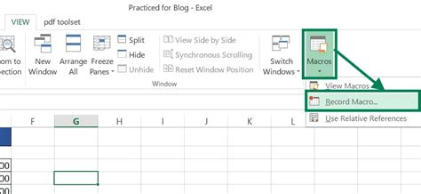 how to create macros in excel in 5 easy steps
